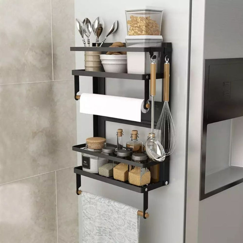 Kitchen Magnetic Shelves Spice Storage Rack Organizer – RUS eCom SA